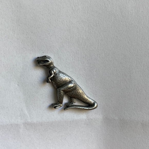 Jewelry | Vintage 1986 Jj Jonette Pewter Tyrannosaurus Rex Dinosaur ...